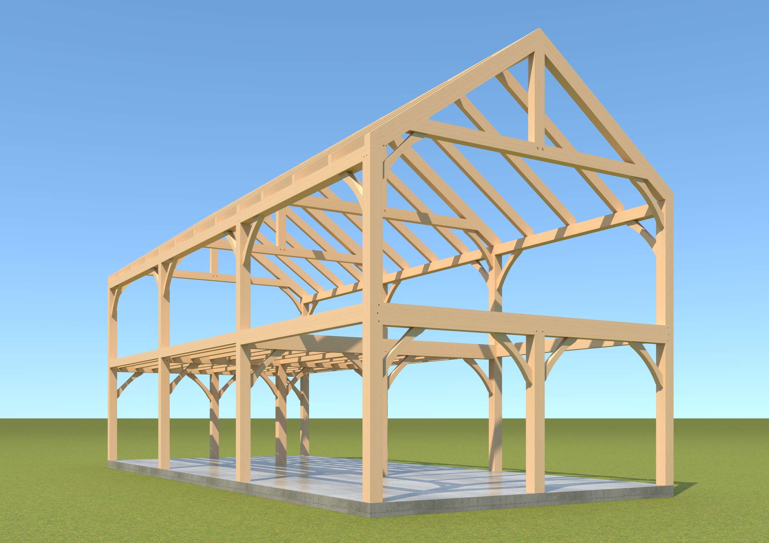 Trussed Frames - Heritage Timbercraft