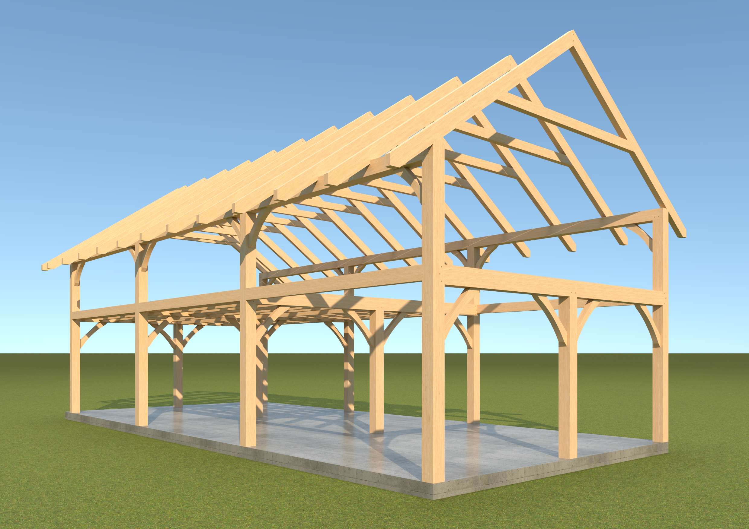 Double Story - Montana - Heritage Timbercraft